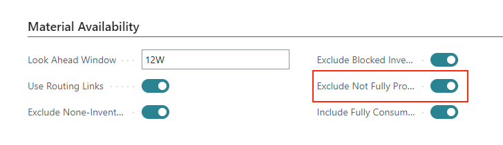How to set up EMAD calculation