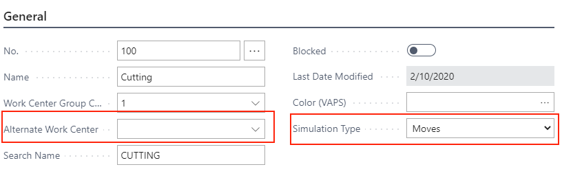 How to set up standard Business Central options to work best with the VAPS