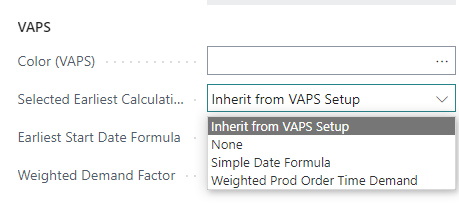 Calculate the earliest start date automatically